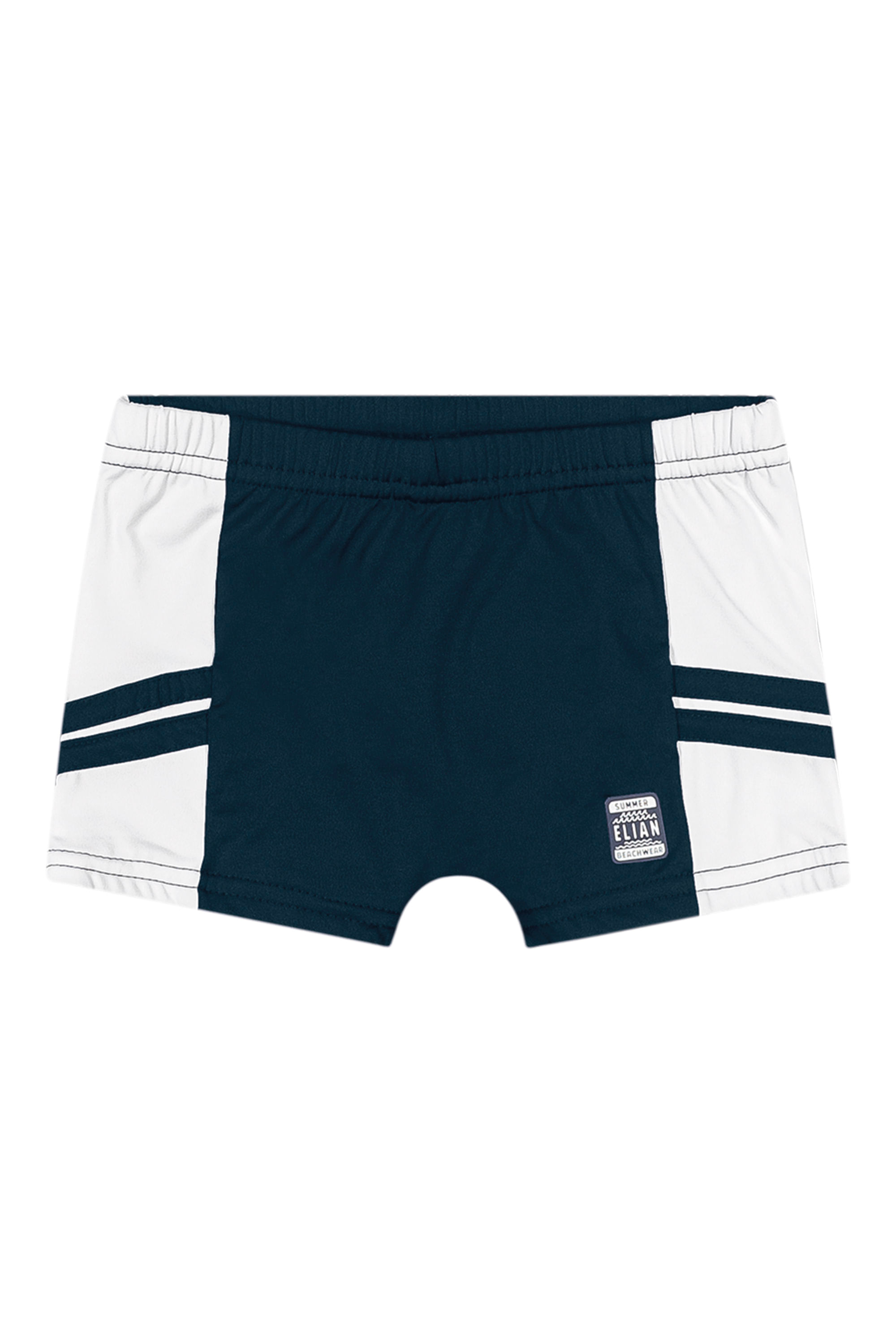 Sunga Infantil Menino Beach com Proteção UV Contraste Elian Azul ...